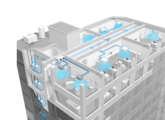 Central Air-Conditioning System VRV / VRF